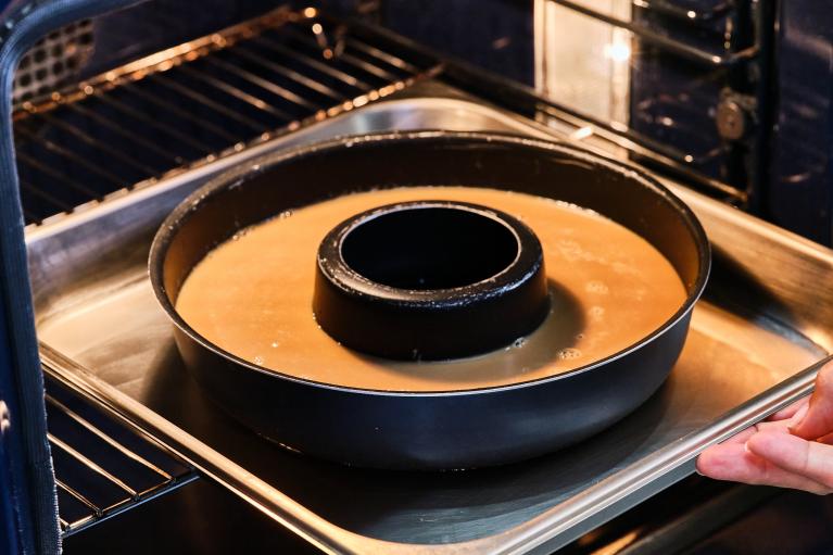 Flan de café con textura mucho más cremosa