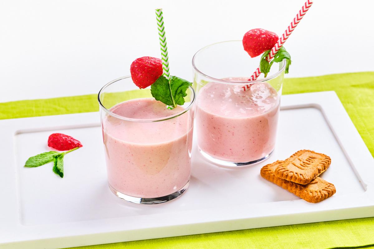 Un smoothie de frutas que sabe de maravilla