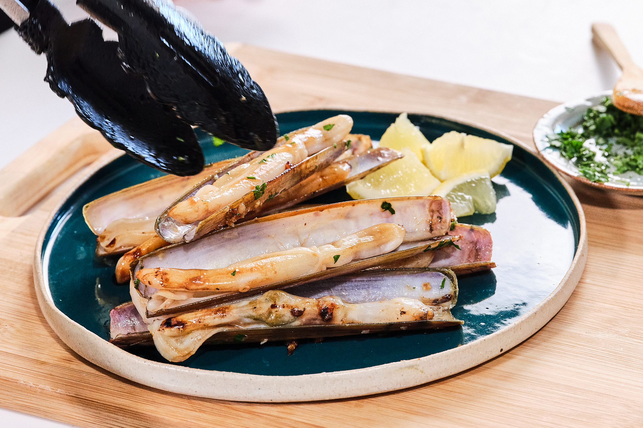 Navajas a la plancha: el aperitivo perfecto