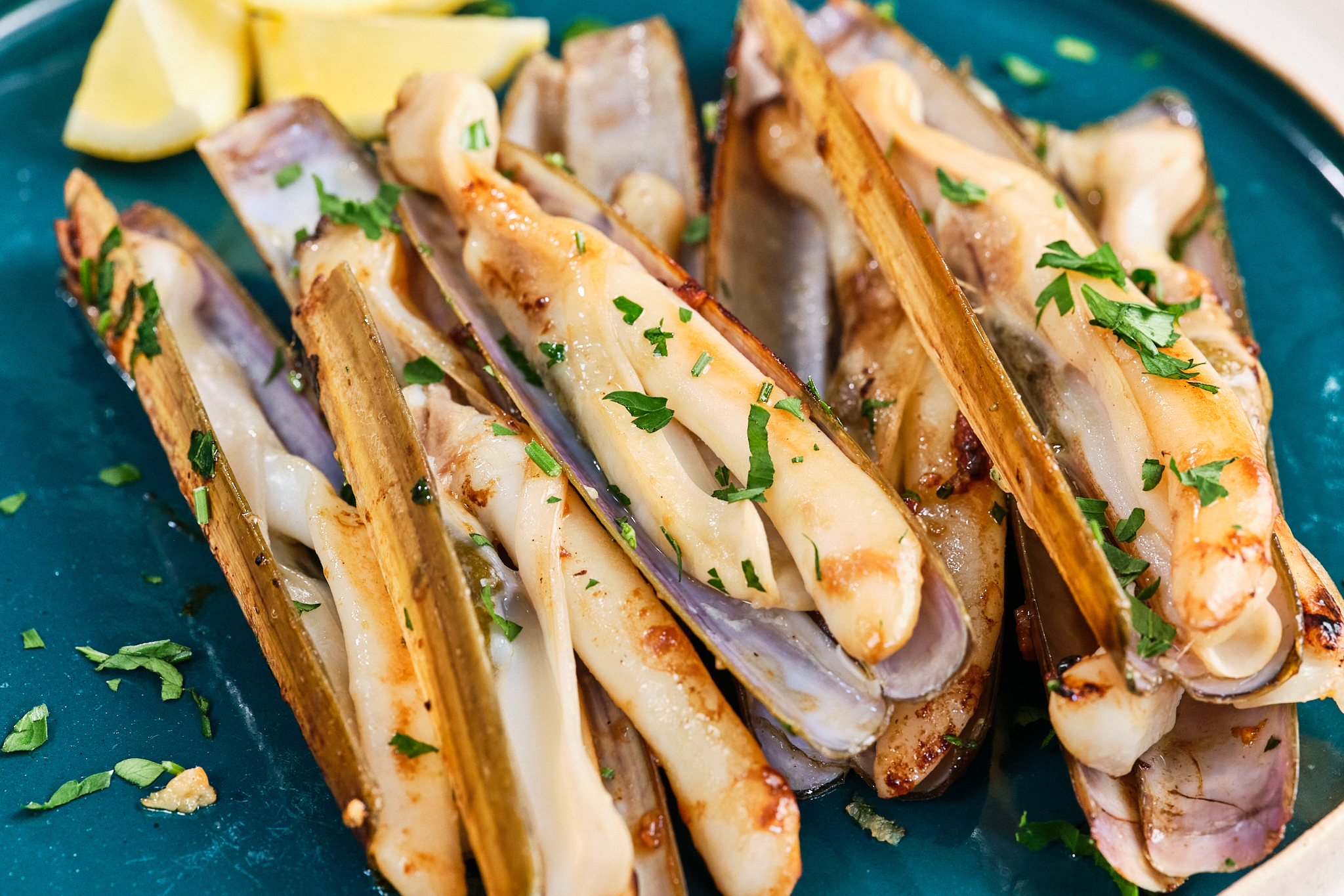 Navajas a la plancha: el aperitivo perfecto