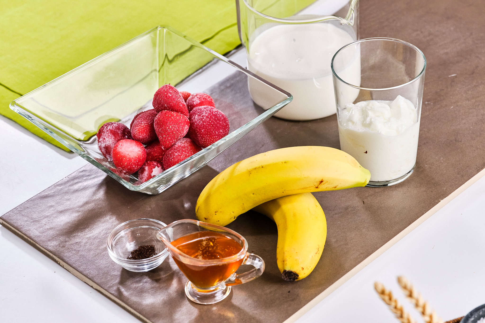 Un smoothie de frutas que sabe de maravilla