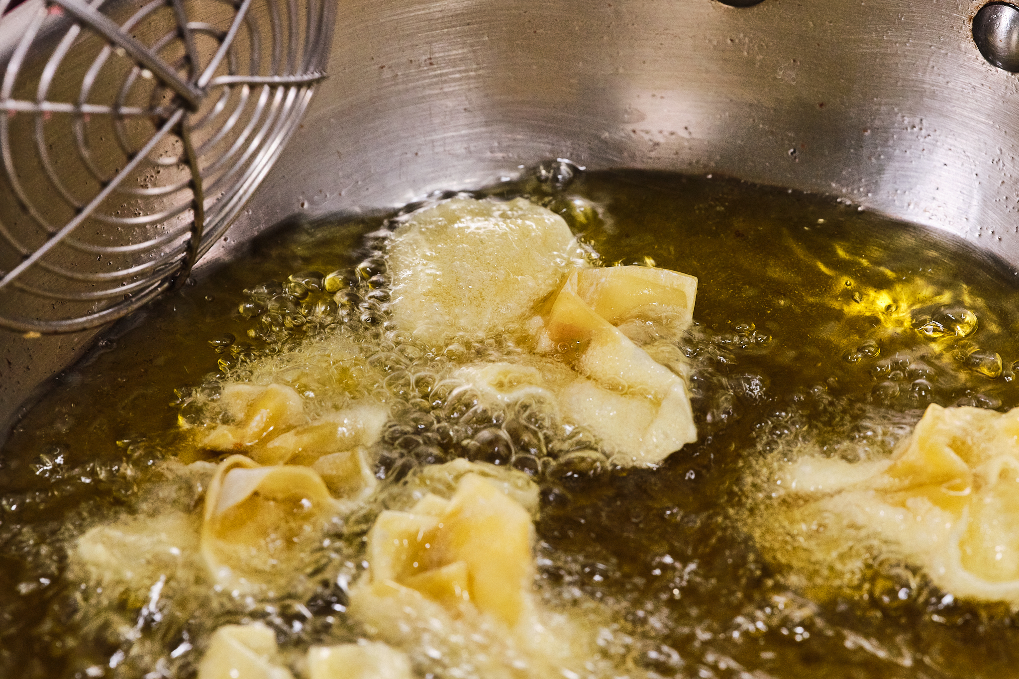 Un won ton frito para conquistar a los amantes de la comida oriental