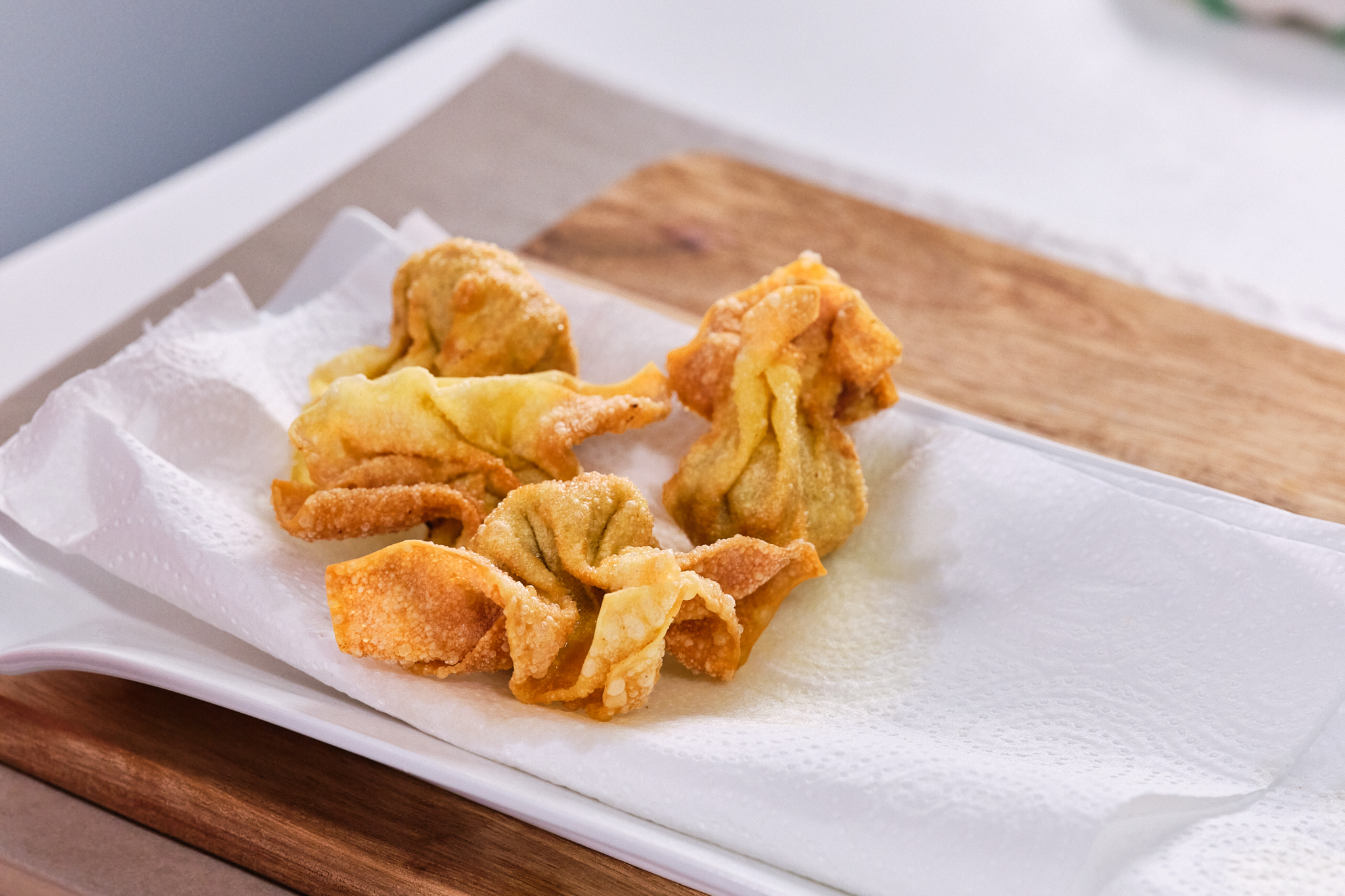 Un won ton frito para conquistar a los amantes de la comida oriental