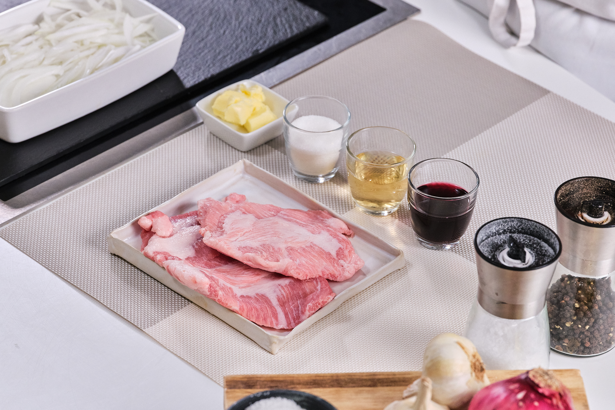 Receta de secreto ibérico con mermelada de cebolla