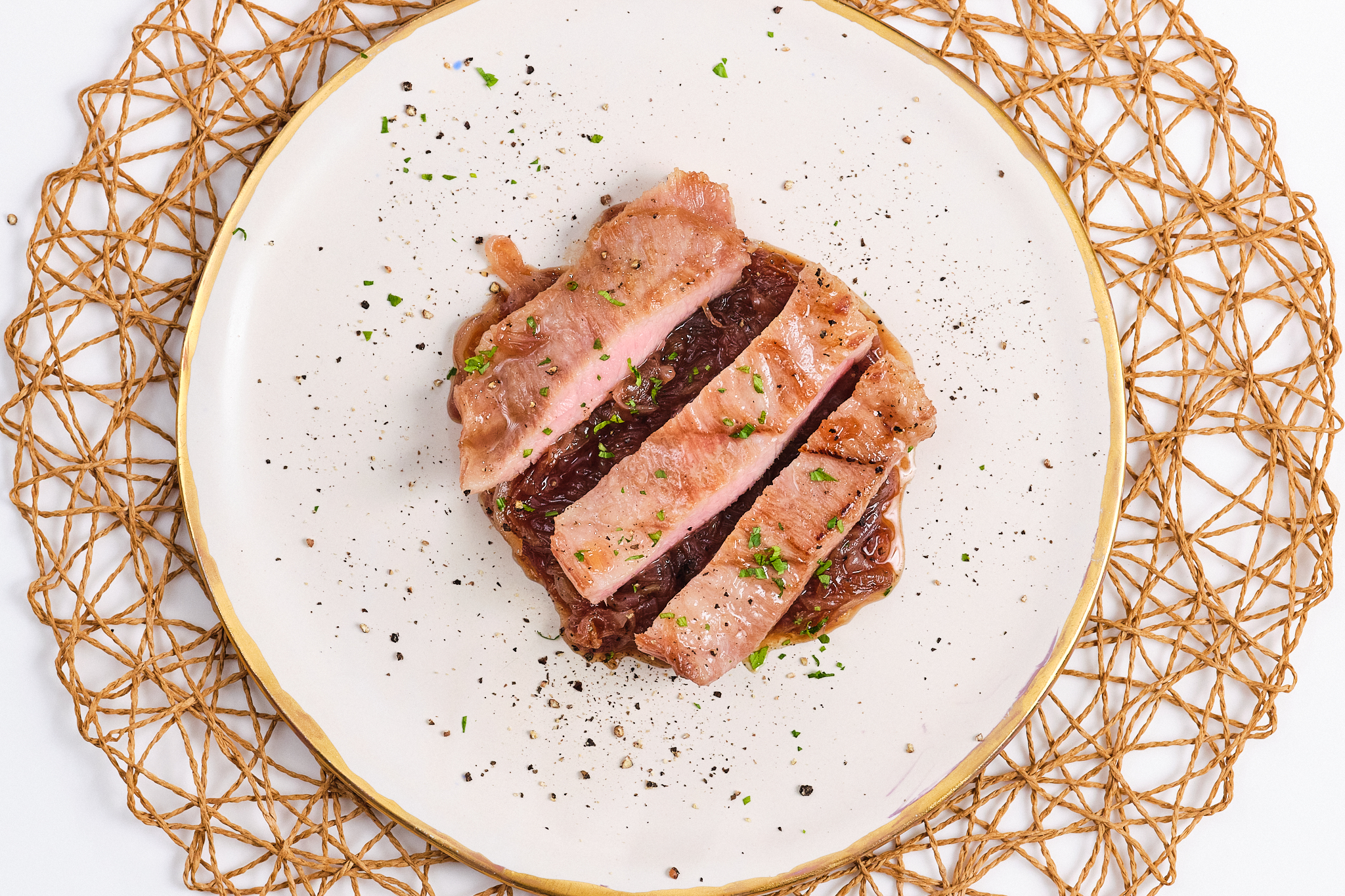 Receta de secreto ibérico con mermelada de cebolla