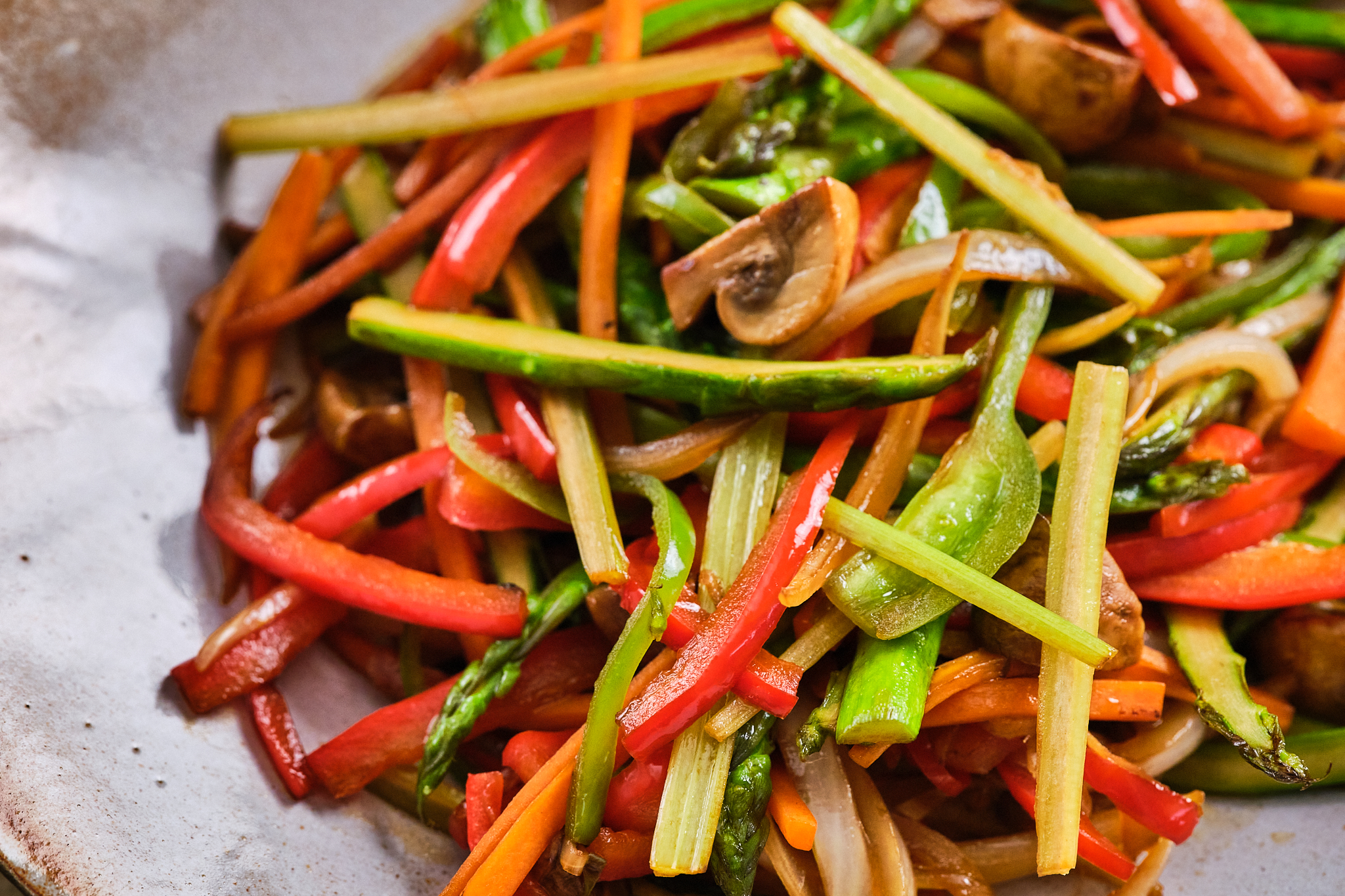 Un clásico de la cocina asiática: el wok de verduras