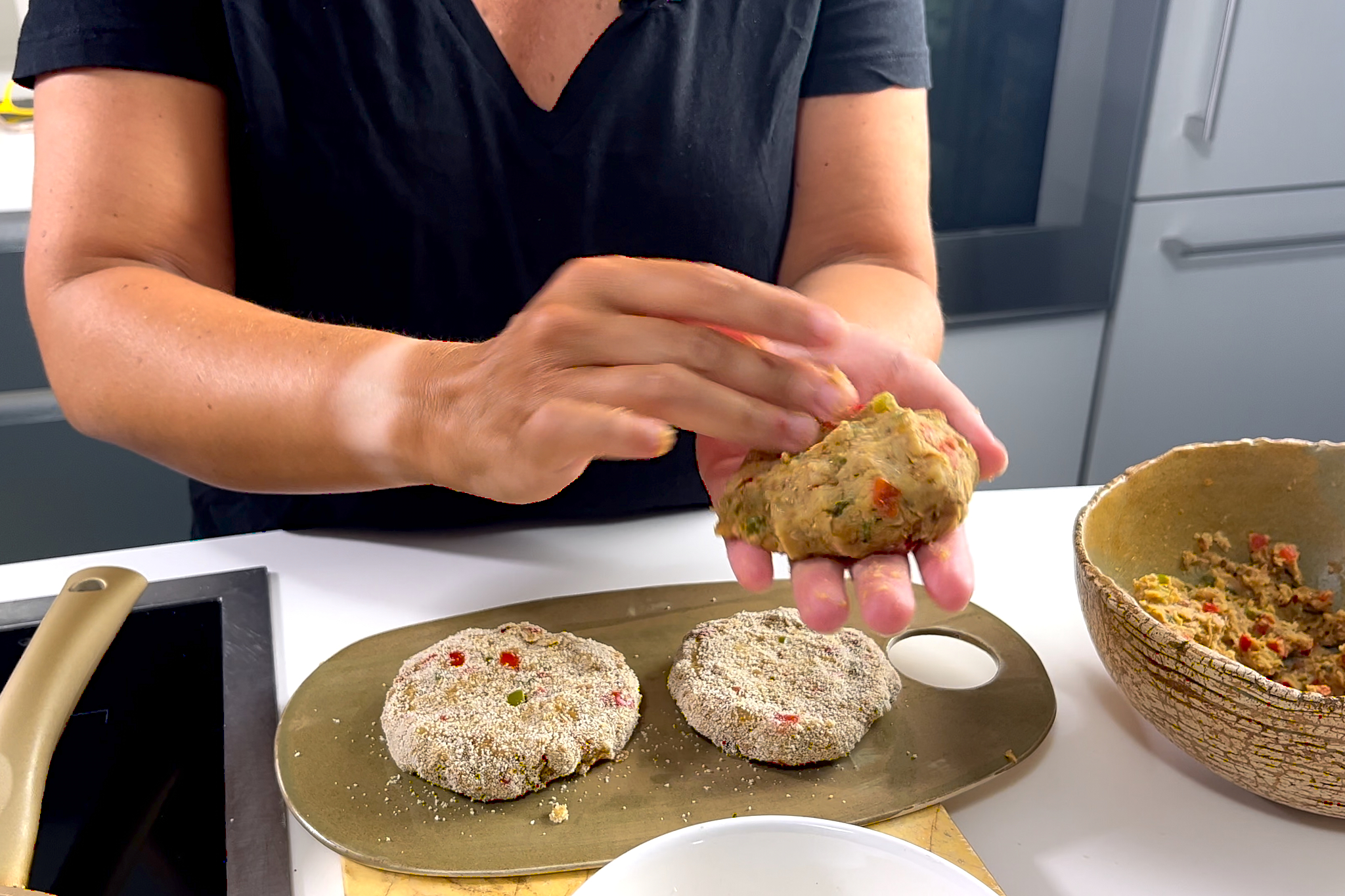 Hamburguesa de lentejas: una versión intensa y divertida